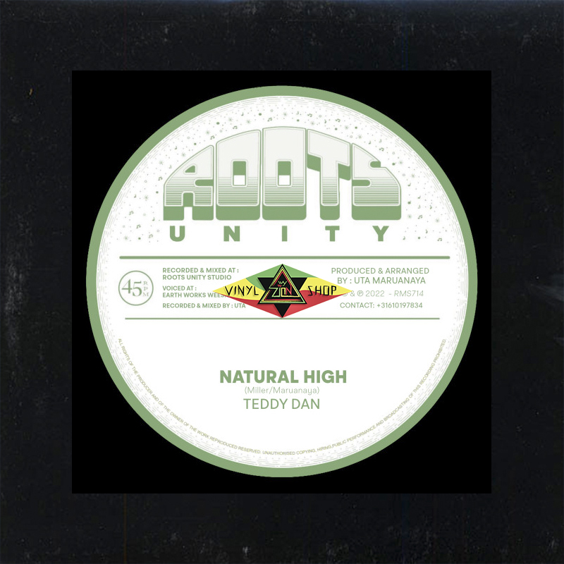 Teddy Dan – Natural High – Way to Zion Vinyl Shop